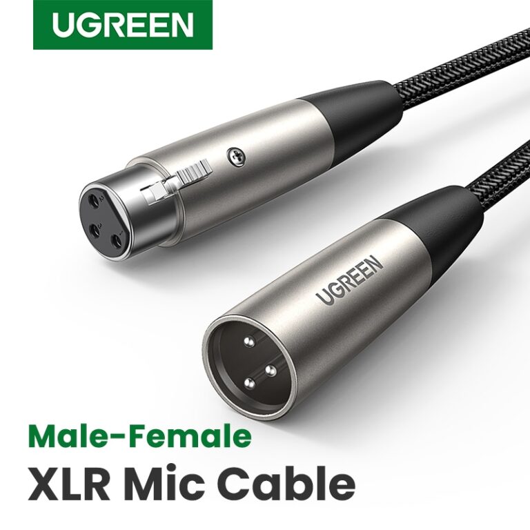 UGREEN XLR to XLR Mic Audio Cable Male to Female Microphone Extension ... UGREEN XLR to XLR Mic Audio Cable Male to Female Microphone Extension ...